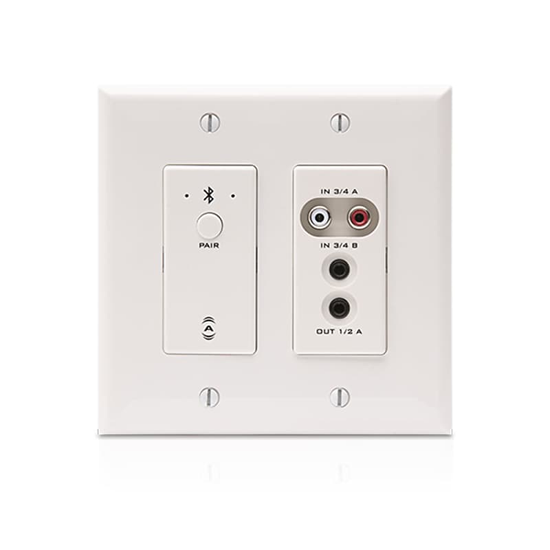 Attero Tech by QSC unD6IO-BT - Dante Wall Plate Audio | Reverb