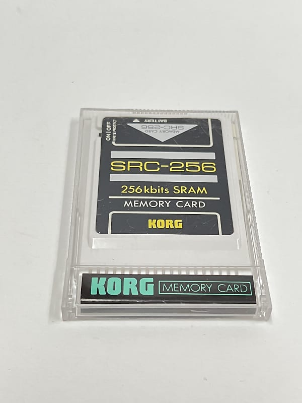 Korg SRC-256 256k Ram Memory Card SRAM | Reverb