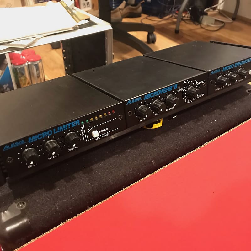 Alesis Microverb II, Micro Limiter, Micro Enhancer, | Reverb