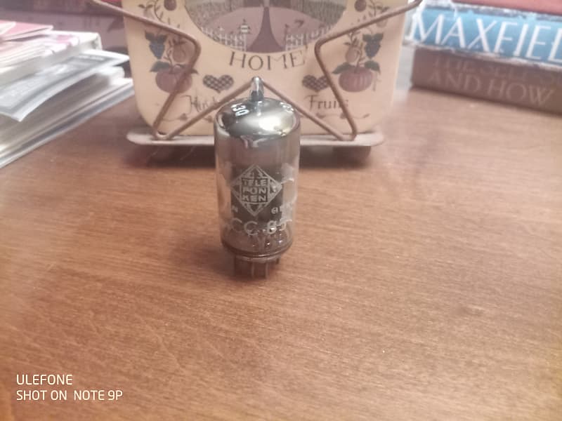 ECC85 6AQ8 Tube By Telefunken Made In Germany In 1966 🔶On The | Reverb