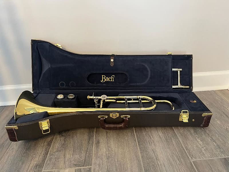 Bach 42 Stradivarius Trigger Trombone 2016-2018 - Brass | Reverb