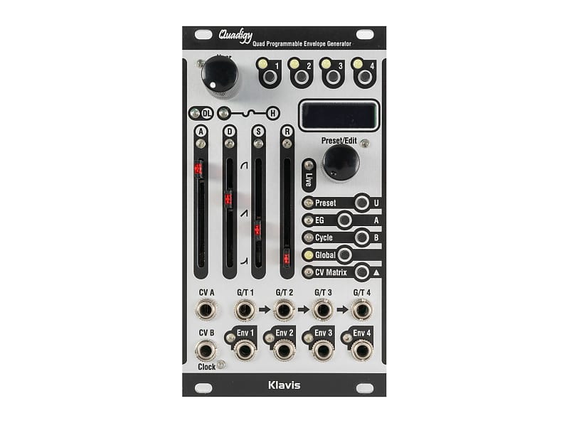 Klavis Quadigy Quad Envelope Generator (Silver) | Reverb Australia