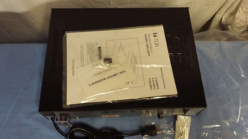 TOA Corporation 900 Series II Power Amplifier P-906MK2 | Reverb