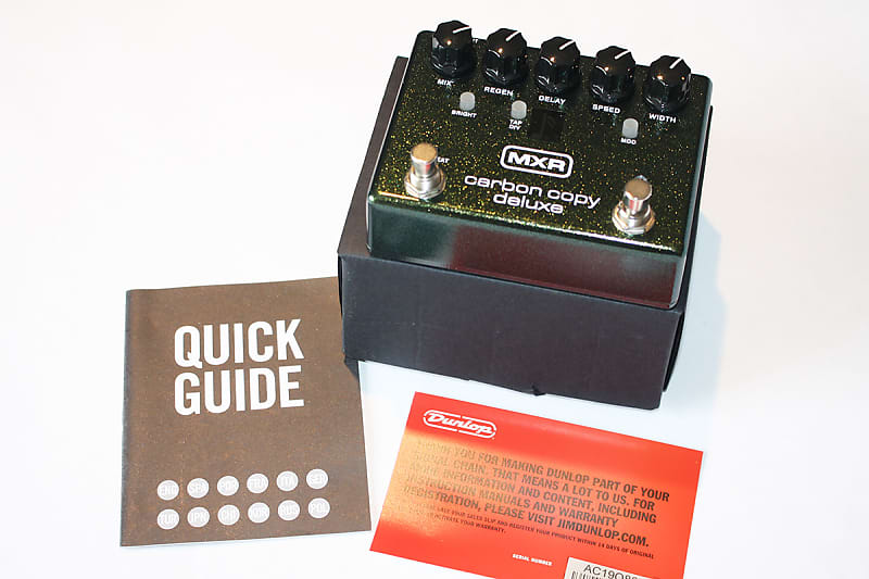 MXR M292 Carbon Copy Deluxe Analog Delay 2017 - Present - | Reverb