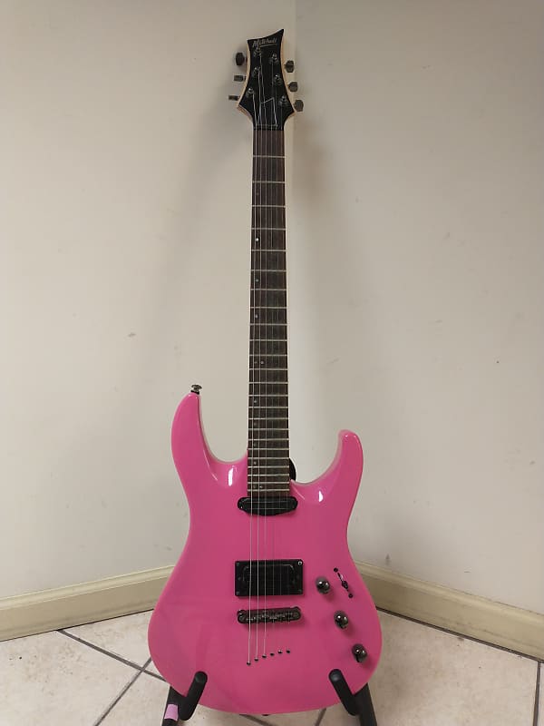 Mitchell MD200 Double Cutaway Electric Guitar Electric Pink | Reverb