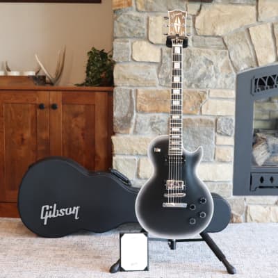 Gibson Les Paul Custom Mod Shop Reverse Silverburst | Reverb