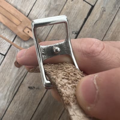 1956-1962 Fender Telecaster Esquire Leather Strap Vintage | Reverb