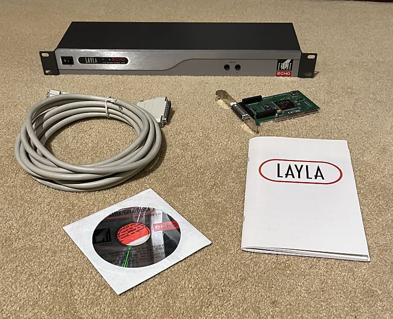 Echo Layla 20-Bit Multitrack Recording System w/ PCI Card, | Reverb