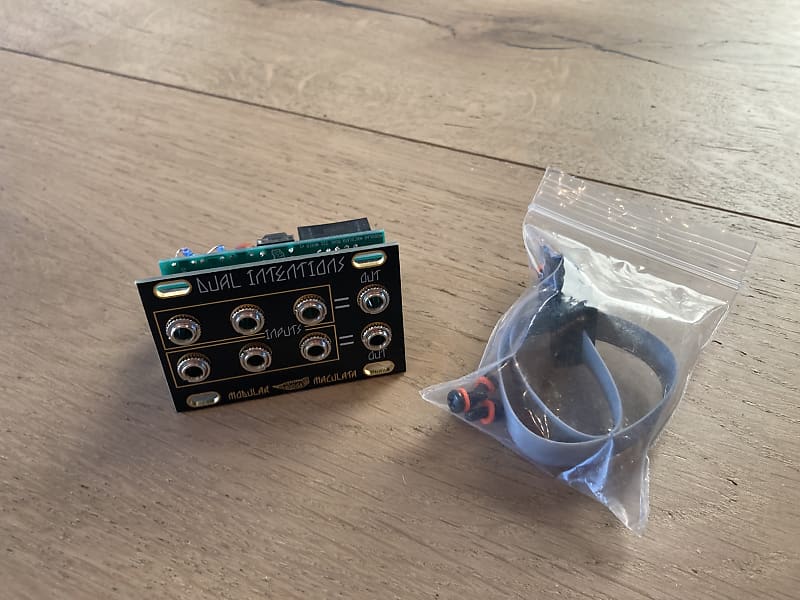Modular Maculata Dual Intentions, Eurorack 1U Intellijel 2021 | Reverb