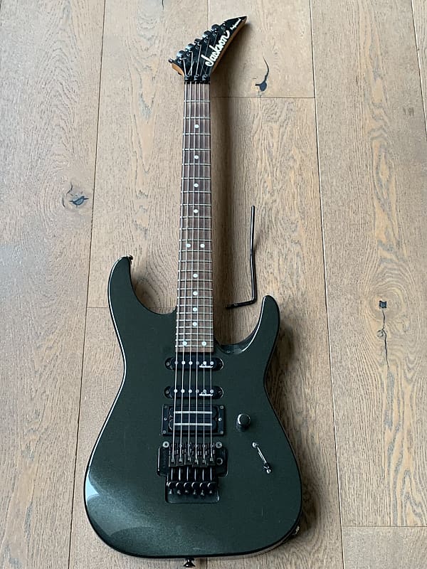 Jackson Fusion SS Professional 1991 Metallic Grey/Black | Reverb