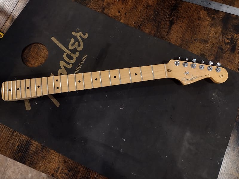 Fender American Stratocaster 2014 Compound Radius Neck | Reverb