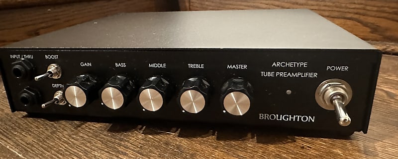 Broughton Audio Archetype Tube Preamplifier 2010s - Black | Reverb