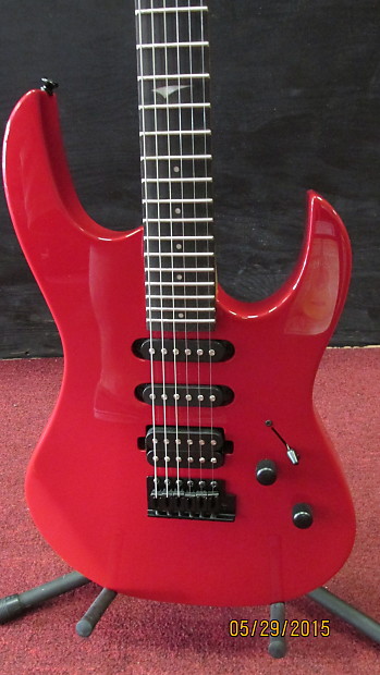 LAG A66 Arkane Red Electic Guitar Super Sweet | Reverb