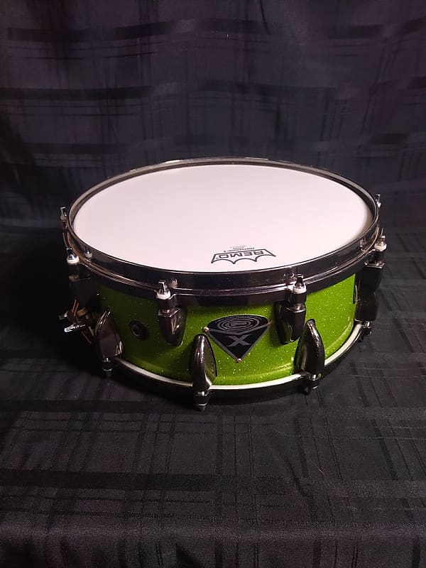 OCDP Lime Green 5.5x14" Snare Snare Drums (Cherry Hill, NJ) | Reverb