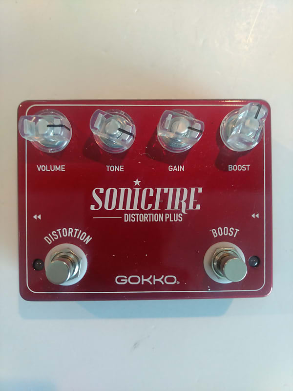 Gokko Sonicfire - Distortion Plus 2020 - Red | Reverb