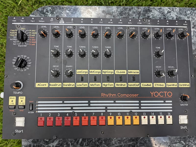 E-licktronic Yocto Analog 808 Clone MODDED | Reverb