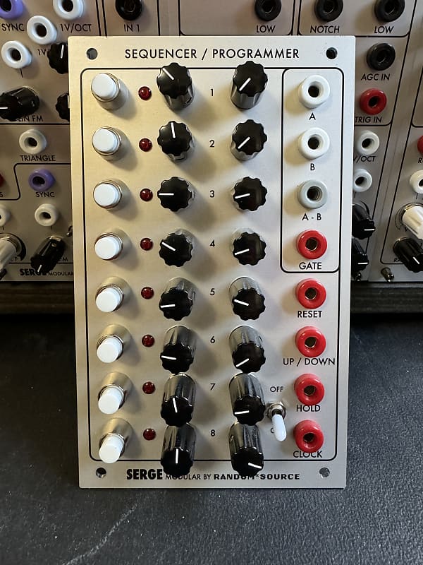 Random Source Serge Sequencer/Programmer 4U 2023 - Gray | Reverb
