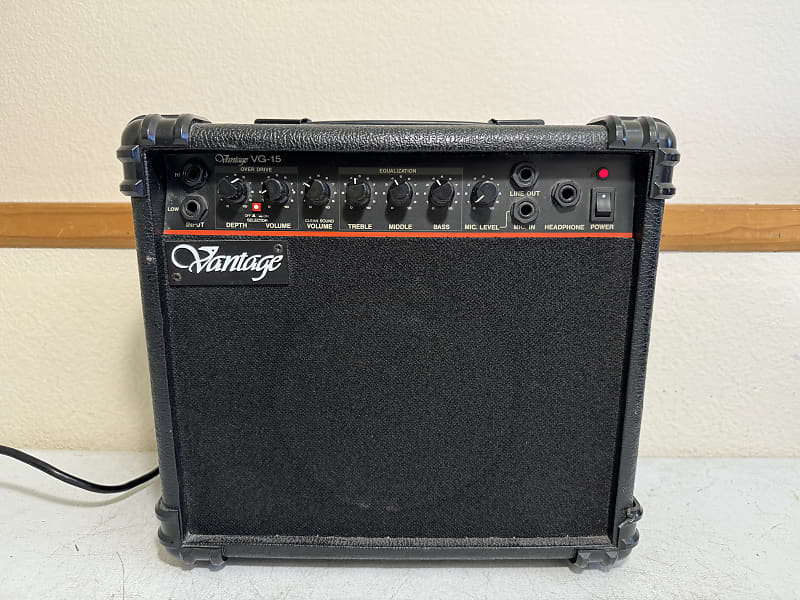 Vantage VG-15 Guitar Amplifier Electric Practice Amp Bass | Reverb