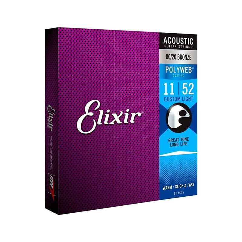 ELIXIR 11025 Polyweb 11/52 Acoustic | Reverb