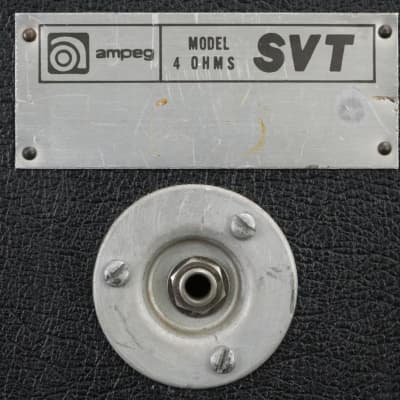 Vintage Ampeg SVT 8x10" Bass Speaker Cabinet Made in USA | Reverb