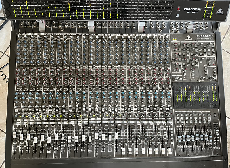 Behringer Eurodesk MX8000 | Reverb