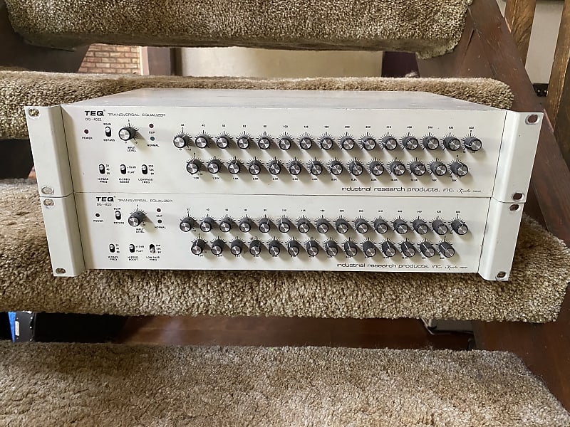 IRP TEQ Transversal EQ Stereo Pair Rare 80s | Reverb