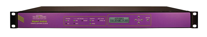(Mint) Studio Technologies MODEL-5401A Dante Leader Clock | Reverb