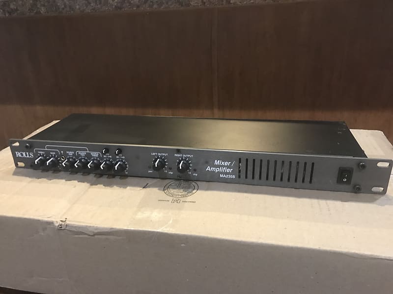 Rolls MA2355 Stereo Mixer Amplifier 35 Watts/Channel | Reverb