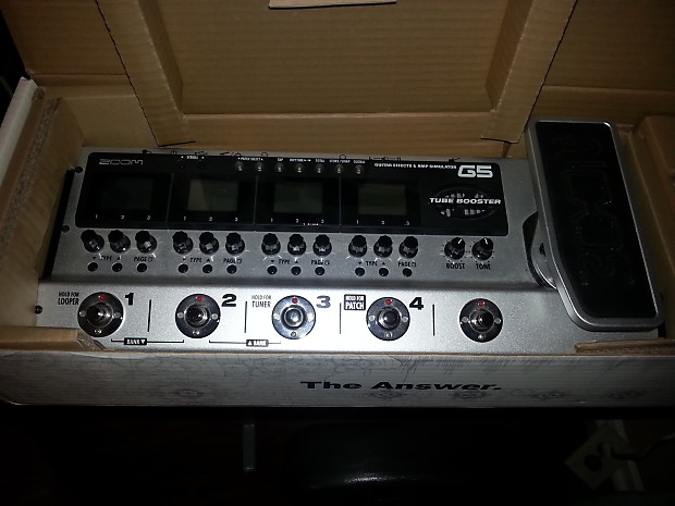 Zoom G5 Multi-effects | Reverb