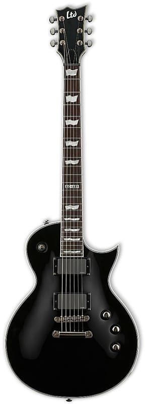 ESP LTD LEC401BLK Eclipse 400 Series Black | Reverb