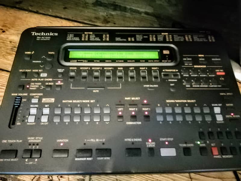 Technics SM - AC1200 1997 Black | Reverb