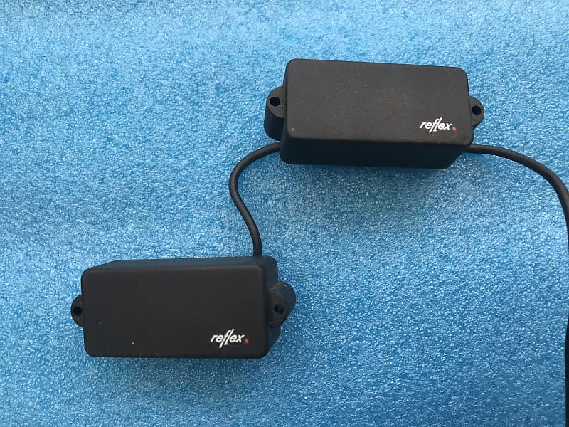 Reflex Reds P bass pickup 89/90 - Black | Reverb