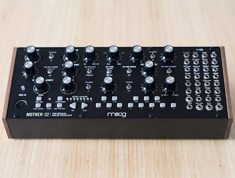 Moog Mother-32 Tabletop / Eurorack Semi-Modular Synthesizer | Reverb
