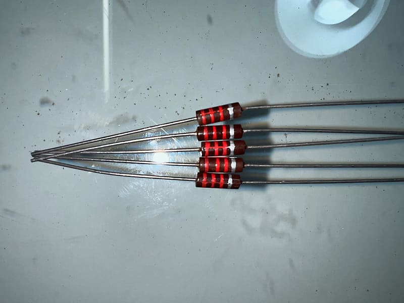 Allen & Bradley 2.2k Ohm .5w @ 10% Tolerance Carbon Resistor | Reverb