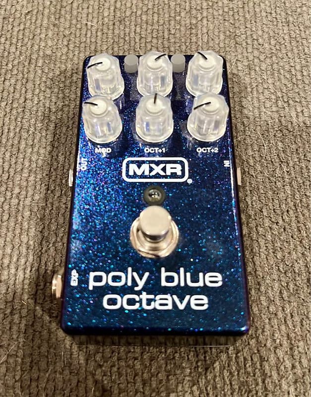 MXR M306 Poly Blue Octave 2022 - Present - Blue | Reverb