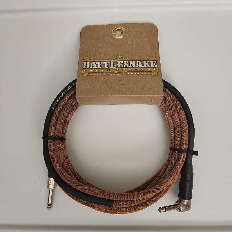Rattlesnake Cable Company 15 ft Snakehead S/RA Copper Weave | Reverb