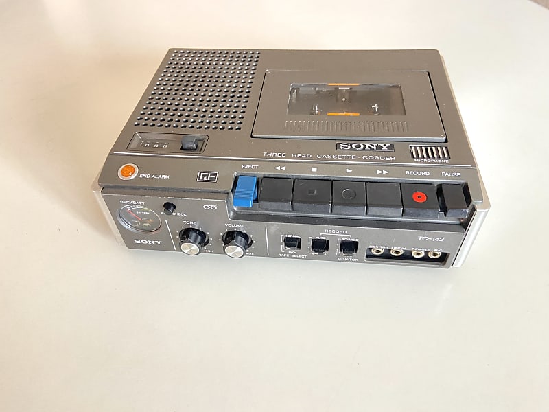 Sony TC-142 1970's - Grey | Reverb