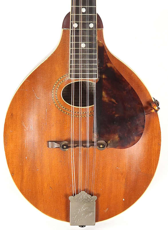 Vintage 1913 Gibson A-1 Pumpkin Mandolin w/ Case | Reverb
