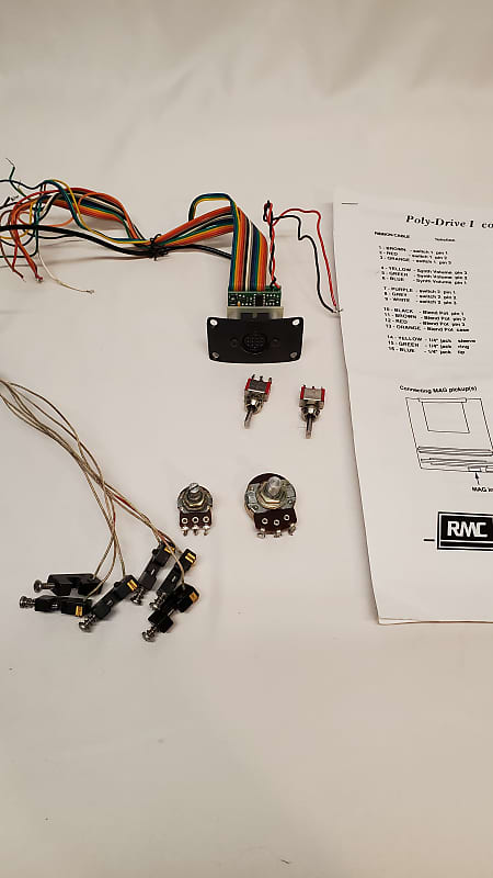 RMC Poly Drive I and Piezo Saddles | Reverb