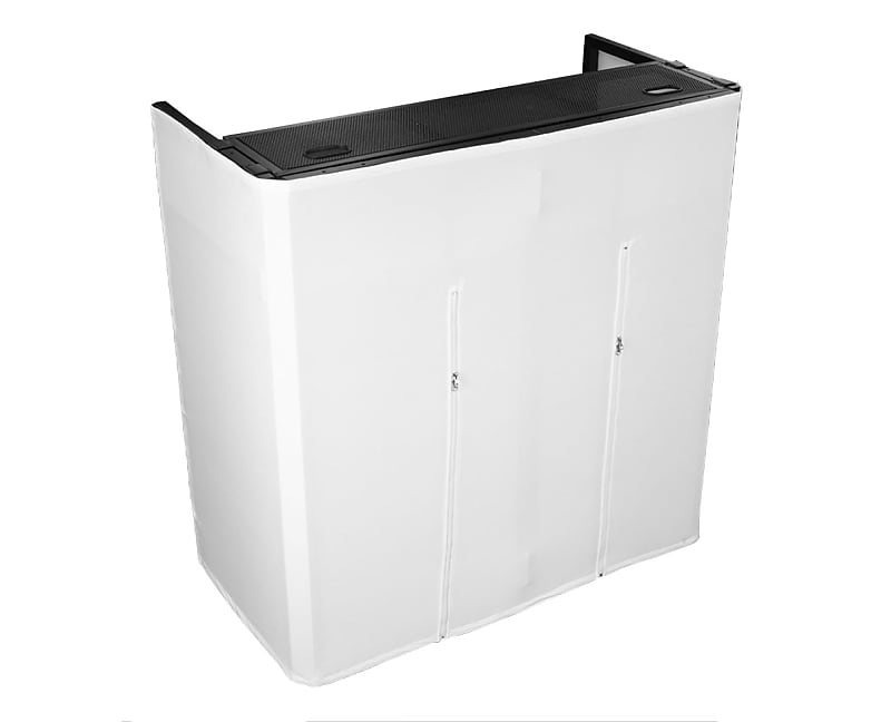 Odyssey DJBOOTHM46 Mobile Media DJ Booth Fits 46" Flat Screen | Reverb