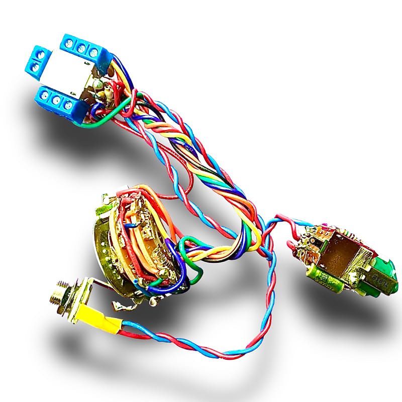 Custom PRS SE 24 Solderless Wiring Harness modded out with | Reverb