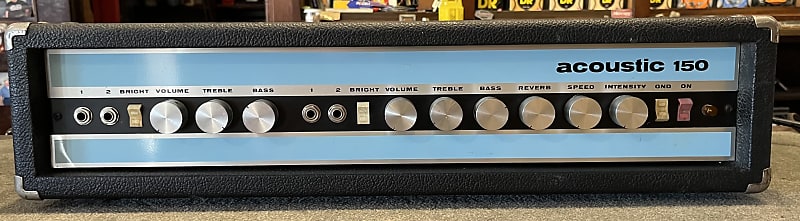 Acoustic 150 guitar head 1970’s | Reverb