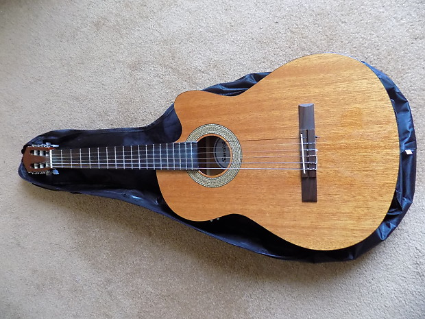 Samick LC-015 Nylon Electric 2004 Cedar | Reverb