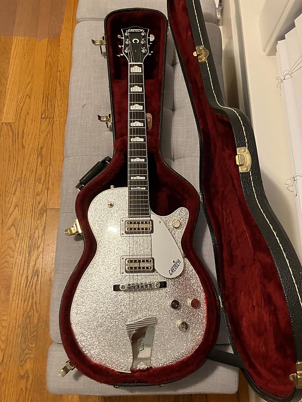 Gretsch Silver Jet G6129 2001 - SILVER SPARKLE | Reverb