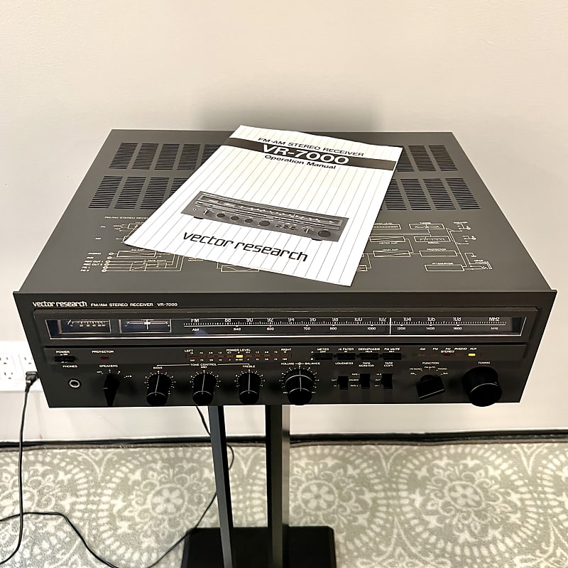 Vector Research VR-7000 Stereo Receiver (1979 Japanese) - New | Reverb