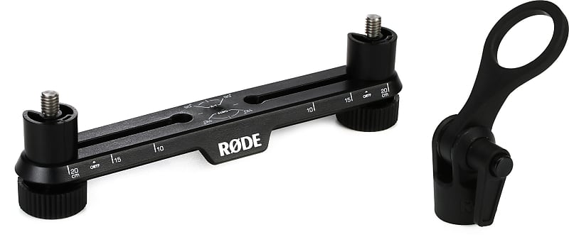 Rode Stereo Bar Microphone Mount Bundle with Rode RM2 | Reverb