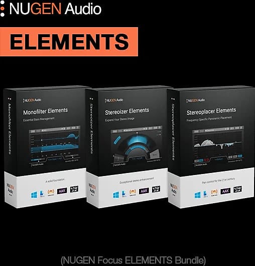 NUGEN Focus Elements (Download)Stereo image manipulation | Reverb