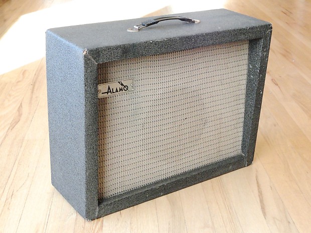 1963 Alamo Fiesta Vintage 1x8 Tube Combo Guitar Amplifier w/ | Reverb