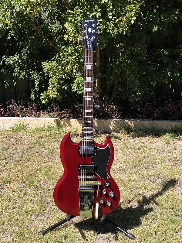 Epiphone SG-400 2005 ( with Maestro Vibrola ) Custom shop | Reverb