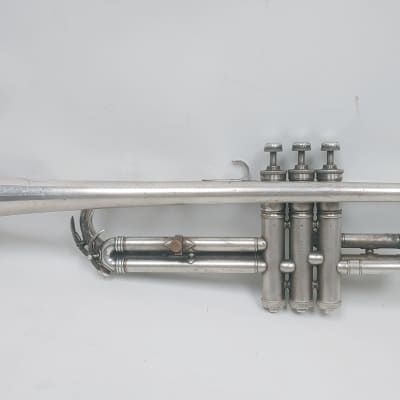 Vintage Unbranded Silver Plated Trumpet with Case | Reverb